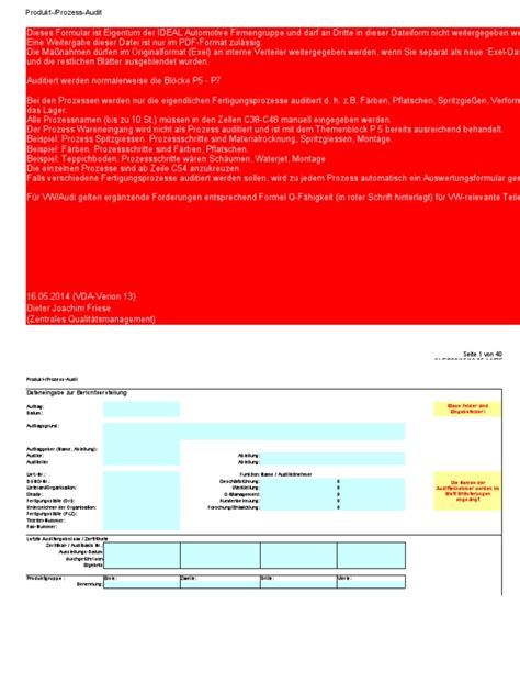 internesexternes prozessaudit vda 6 3 2 qle023 de pdf