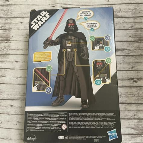 Hasbro Toys Star Wars Obiwan Kenobi Galactic Action Darth Vader Action Figure New Hasbro