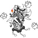 Trickster Himeyuri Uber Rare Cat Gallery The Battle Cats Wiki