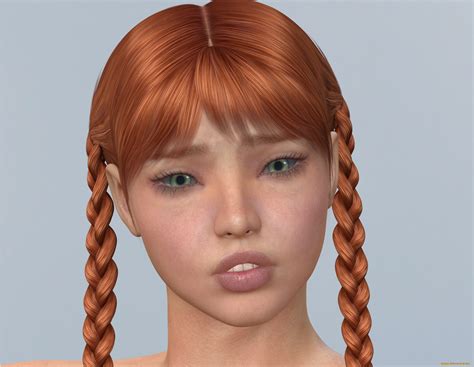 Обои 3Д Графика Портреты и лица Portraits And Faсes обои для рабочего стола фотографии 3д