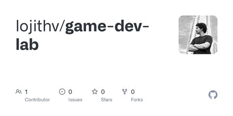 github lojithv game dev lab