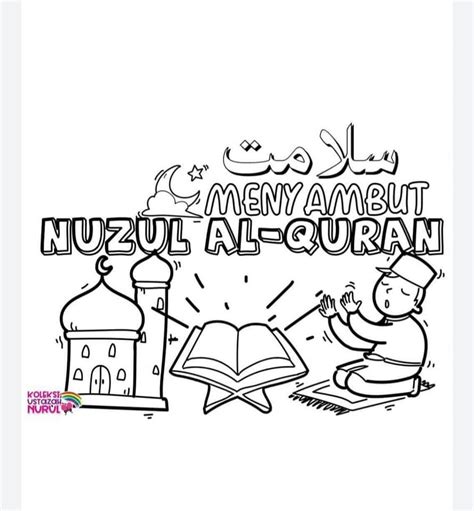 Cintabooku Aktiviti Mewarna Sempena Nuzul Al Quran