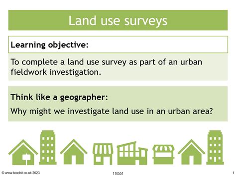 Land Use Surveys Fieldwork And Geographical Skills Teachit