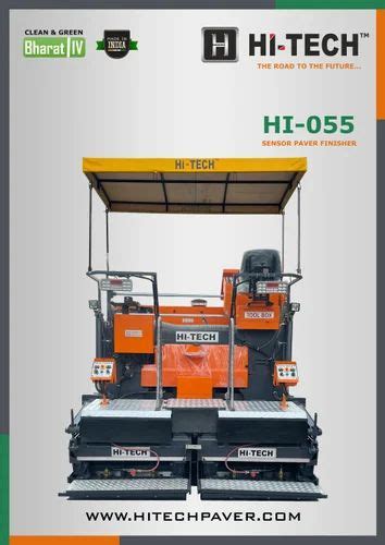 Hi Tech Wheel Sensor Paver Finisher Capacity 300 Tph Automation
