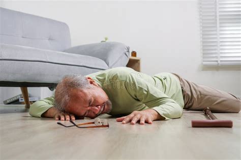 Elderly People Accident Slip And Fall Accident Of Senior Slip And Fall