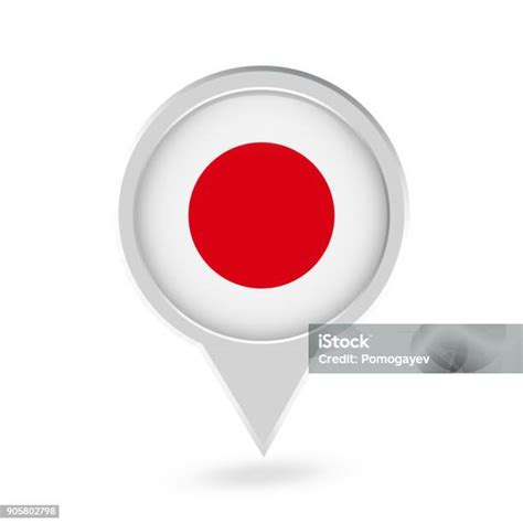 日本國旗圓針圖示向量圖形及更多反射圖片 反射 圓形 圖示 Istock