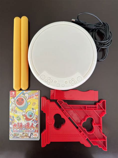 Yahooオークション 太鼓の達人 Switch ソフトand太鼓セット