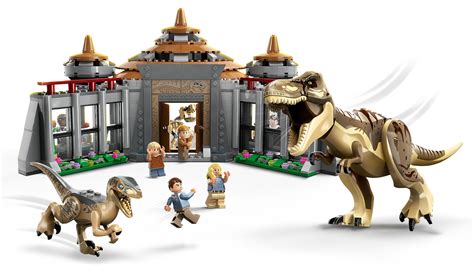 Buy Lego Jurassic World Visitor Centre T Rex And Raptor Attack At