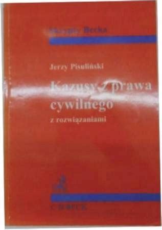 Kazusy z prawa cywilnego z rozwiązaniami 13853265640 Książka Allegro