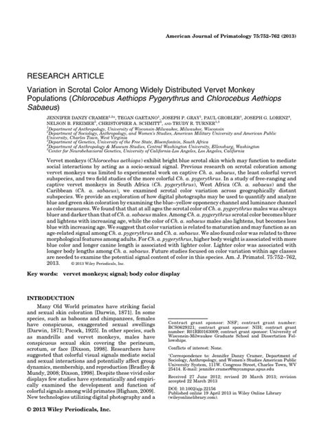 Variation In Scrotal Color Among Widely Download Free Pdf Color