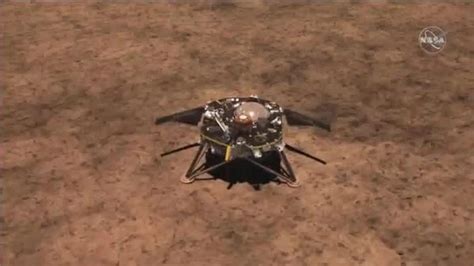 La Nave Insight Aterriza En Marte