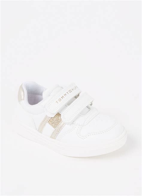 Tommy Hilfiger Sneaker Met Logo • Wit • De Bijenkorf