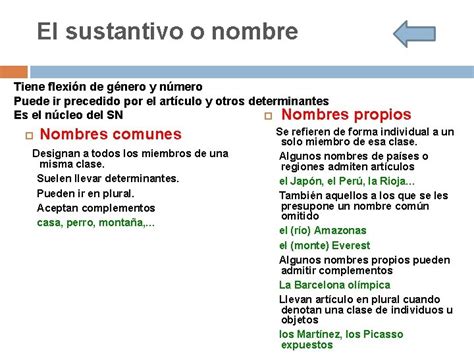 TEMA MORFOLOGA LA PALABRA Bachillerato TIPOS DE