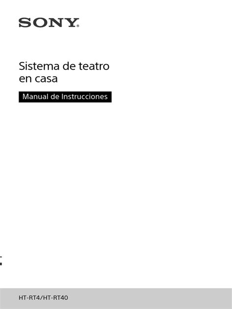 Manual De Usuario Sony Sa Wrt40 Pdf Altoparlante Bluetooth