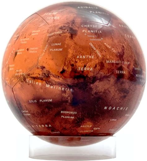 Mars Globe Snapspheres Magnetic Mars Globe 4 Toys