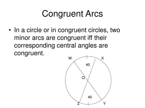 PPT Arcs And Chords In A Circle PowerPoint Presentation Free Download ID