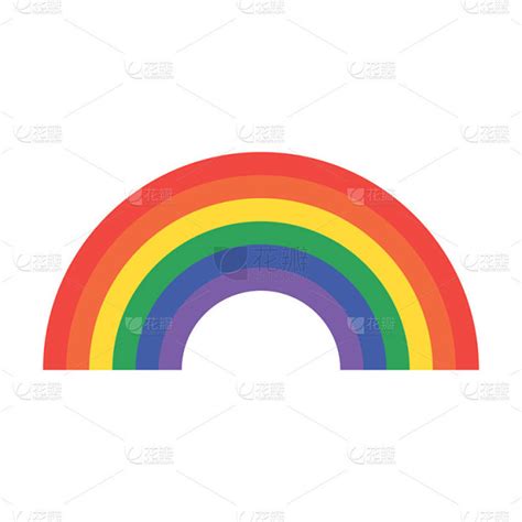 彩虹图标，lgbt 社区标志