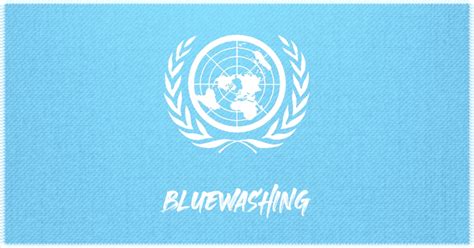 Bluewashing Decolonize Palestine