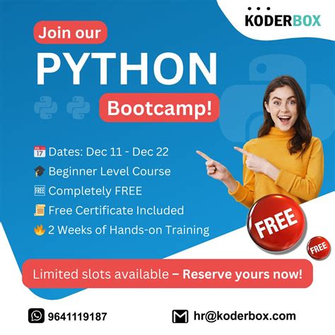 Upendra Singh On Linkedin Join The Koderbox Python Bootcamp A Two