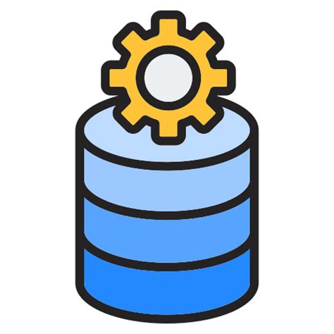 Database Management Generic Color Lineal Color Icon