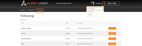 Getting The Most Out Of The Alert Logic Support Center Alert Logic Support Center