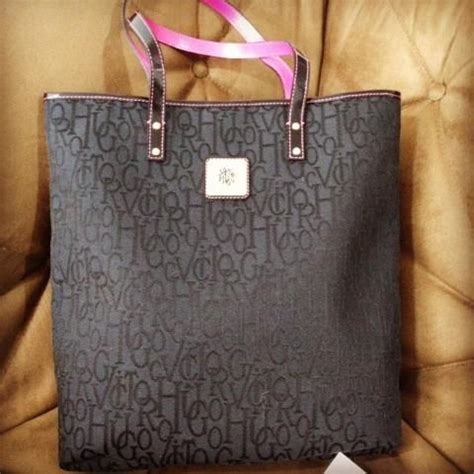 Bolsa Pasta Victor Hugo Original Jackard Italiano E Couro R 1199 0