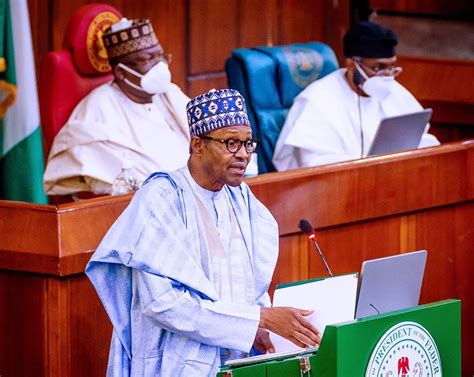 Buhari Arrives Nass For 2022 Budget Presentation Daily Post Nigeria