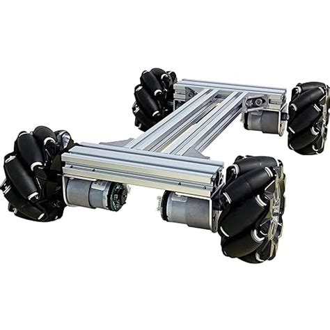 Mecanum Wheel 4wd Metal Robot Car Chassis Remote Control Learning Kit