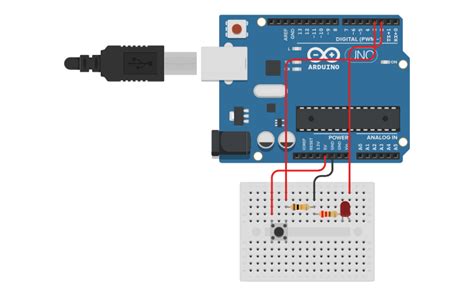 Circuit Design Push Button Intermittentrepeat Tinkercad