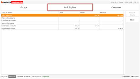 2 3 4 a how to edit accounts screen sambapos knowledgebase