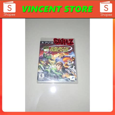 Jual PRODUK ORIGINAL Bd Ps3 Kaset Game BEN 10 Galactic Racing