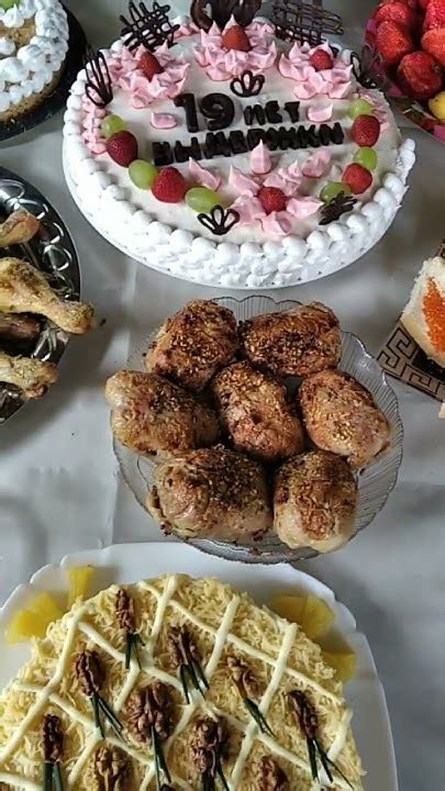 Праздничный стол на День Рождения сына Shorts Youtube