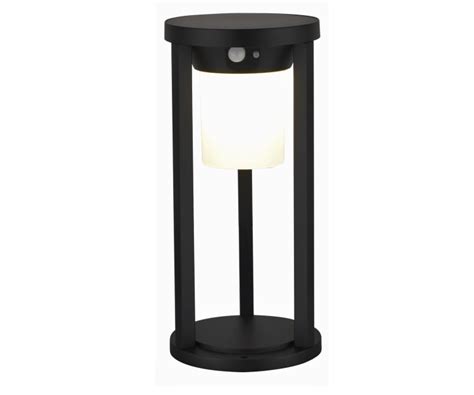 Moderne Solar Staande Buitenlamp Zwart Met Sensor Chiara LumenXL Nl