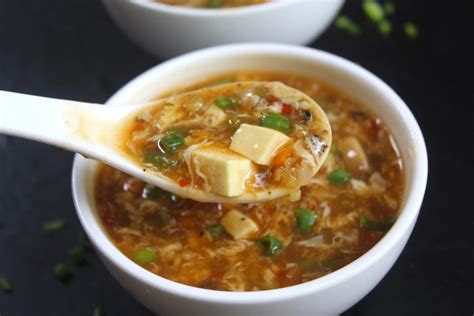 Hot And Sour Chicken Soup Recipe
