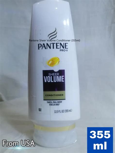 Pantene Sheer Volume Conditioner 355ml Lazada Ph
