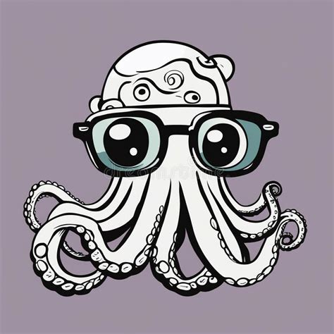 A Fabulous Octopus Created Using A Neural Networkillustration Of An Octopus Stock Illustration