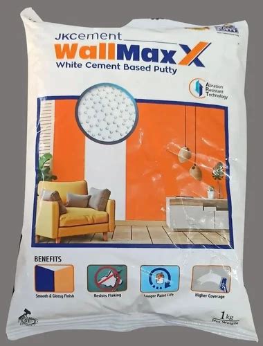 1 Kg Jk Wallmax X White Cement Based Putty At ₹ 870 Bag In Chennai Id 2852175631733