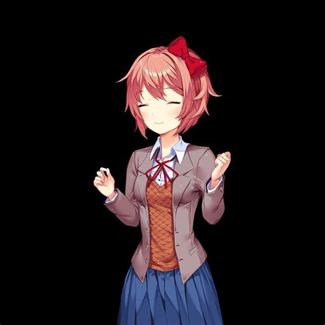 Sayori School 46 Literature Club Sprite Favorite Character