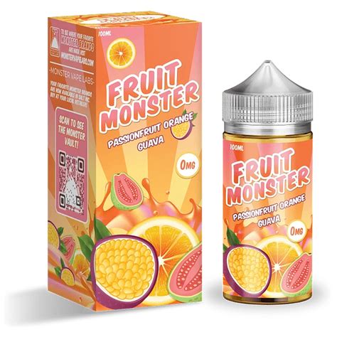 Fruit Monster Passionfruit Orange 100ml Santivape Shop