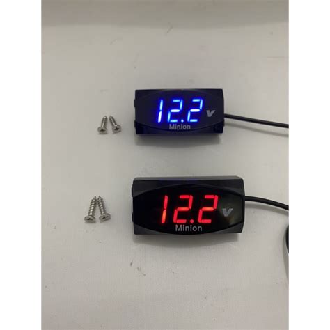 Jual VOLT METER UKUR AKI UNIVERSAL WATERPROF Shopee Indonesia