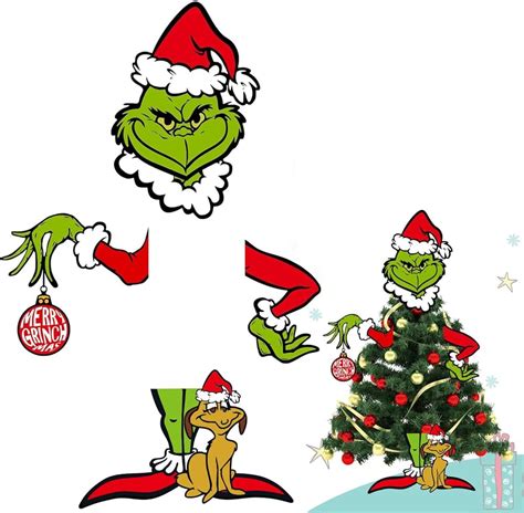 Grinch Christmas Tree Clip Art 5805602 Clipart Library