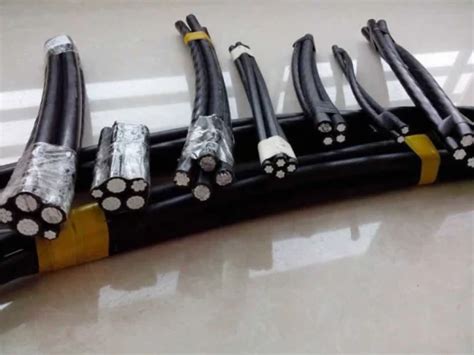 Overhead Aerial Bundle Conductor 3 Phase Abc Aluminum Cable And Wire Abc Cable And 3 Phase Abc