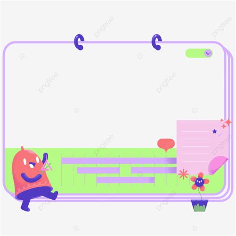 작업 플래너 프레임 입안자 직무 노트 Png 일러스트 및 Psd 이미지 무료 다운로드 Pngtree