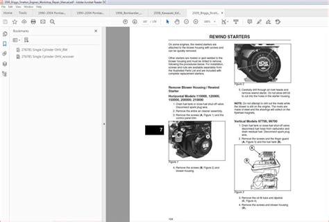 2009 Briggs Stratton Engines Workshop Repair Manual - PDF DOWNLOAD - HeyDownloads - Manual Downloads