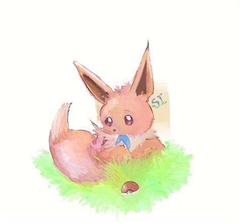 [oc] Eevee Drawn By Me R Pokemon