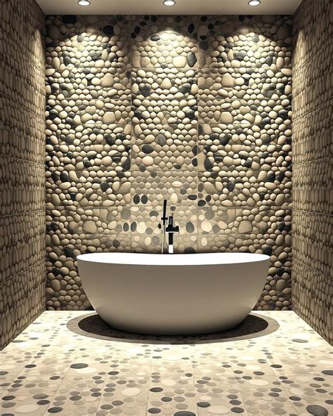 Creative Shower Pebble Tile Ideas For A Luxurious Bathroom