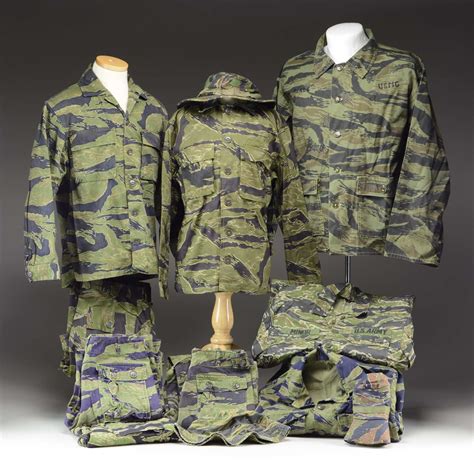 Vietnam Era Tiger Stripe Camouflage Uniforms