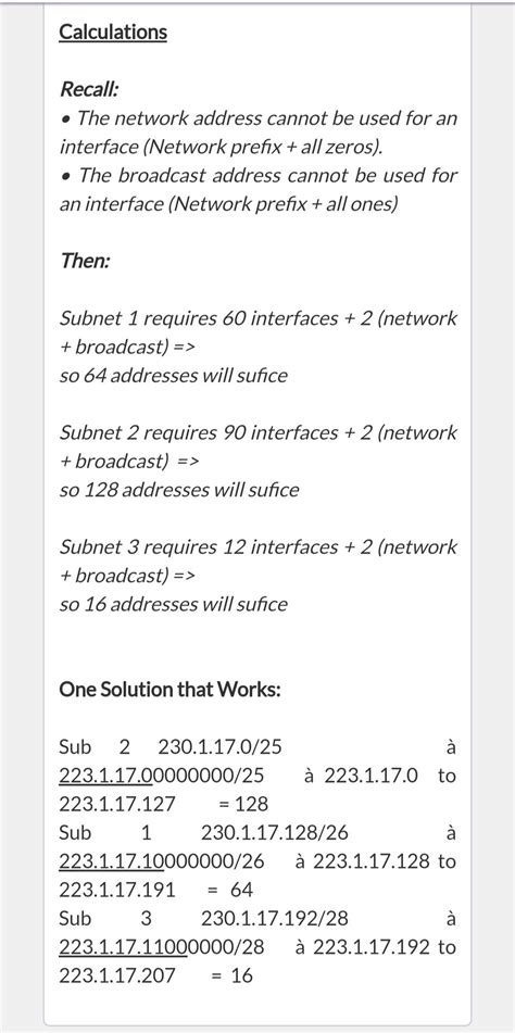 [solved] help consider a router that interconnects three subnets