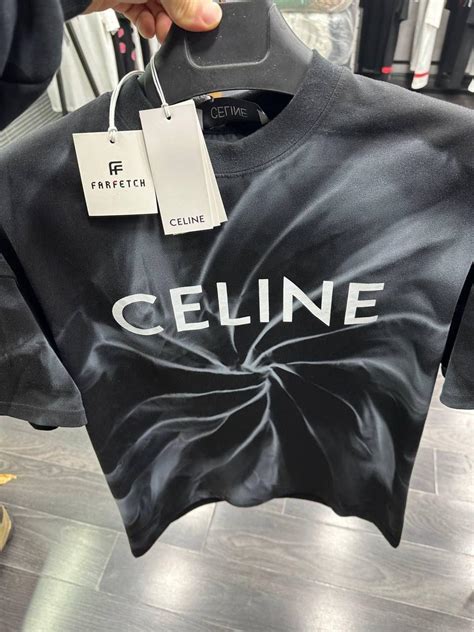Купить Мужская футболка Celine Селин Черный, цена 1074.40 ₴ — Prom.ua ...