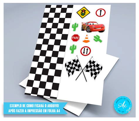 Topo De Bolo Carros Disney 2 Arquivo De Corte
